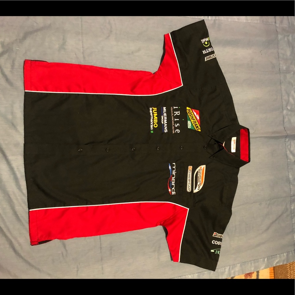 Minardi Team Usa Racing Pit Crew Shirt Size M - Gem